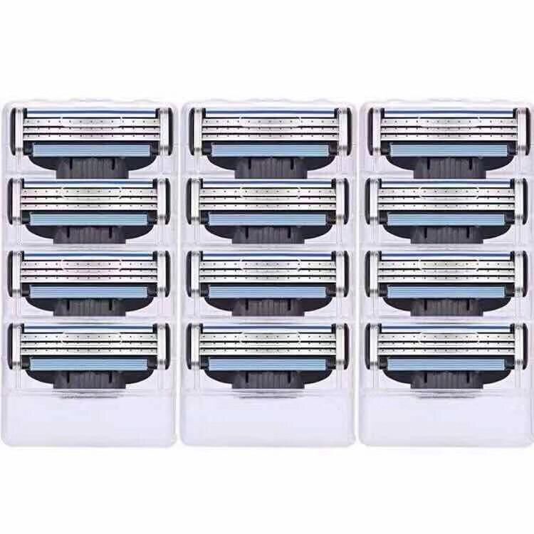 ใบมีด 3 3 ชั้น 4 ใบมีด สําหรับ Gillette Mach | Shopee Thailand