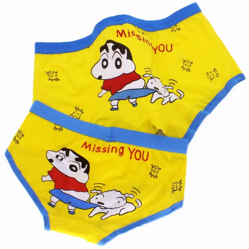 ชุดชั้นในคู่การ์ตูนหญิงน่ารัก Crayon Shin-Chan Boxer ผ้าฝ้ายแท้ ...