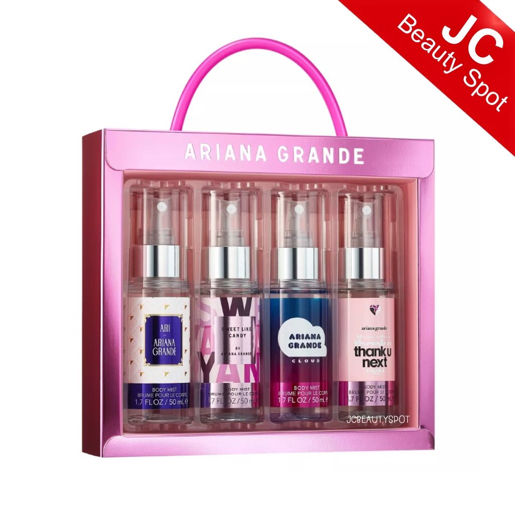 4psc. Ariana Grande Ari Body Fragrance Mist Gift Set. | Shopee Thailand