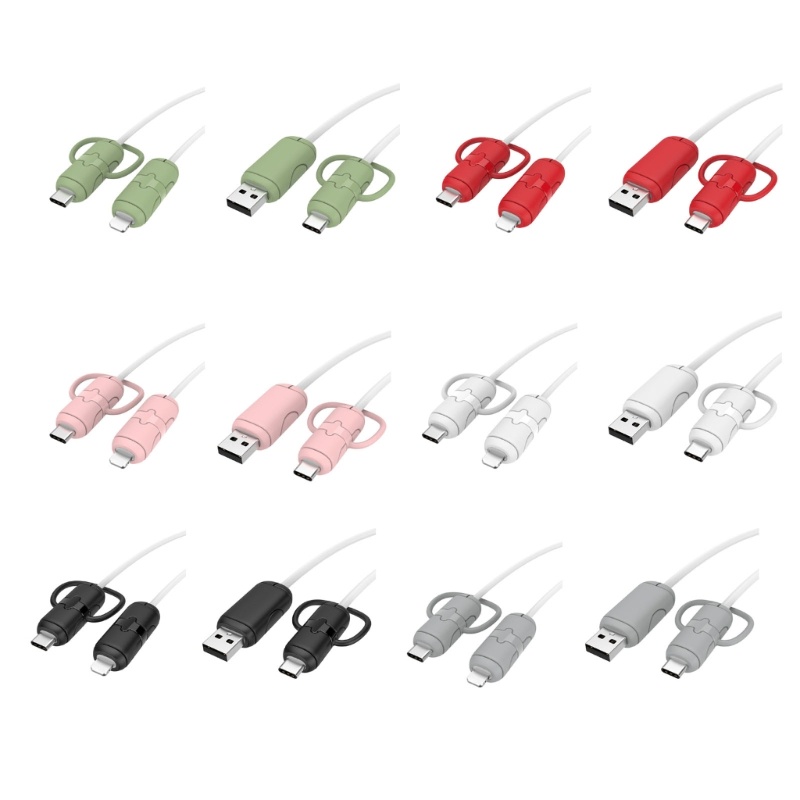 R * สายชาร์จป้องกัน USB Data Line Winder การ์ตูนปกอ่อนสําหรับโทรศัพท์ ...