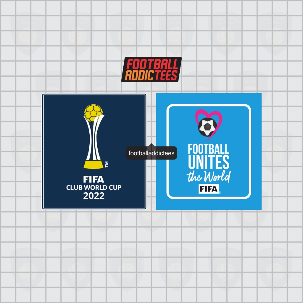 แพทช์อย่างเป็นทางการ FIFA CLUB WORLD CUP 2022+ ฟุตบอล UNITES THE WORLD ...