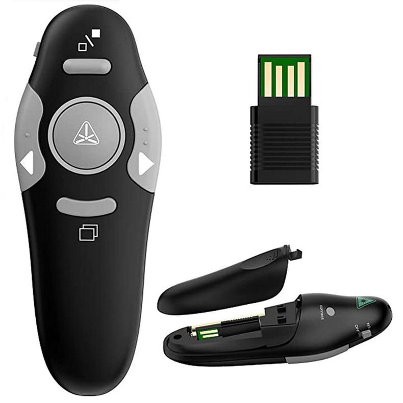 ส่งจากไทย พ้อยเตอร์ เป่า Wireless Presenter USB Presentation Mouse ...
