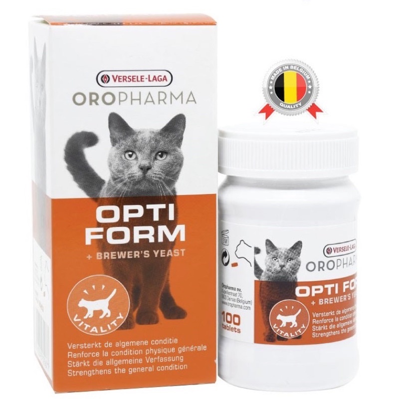 อาหารเสริมบำรุงแมว Oropharma Optiform หมดอายุ 05/24 | Shopee Thailand