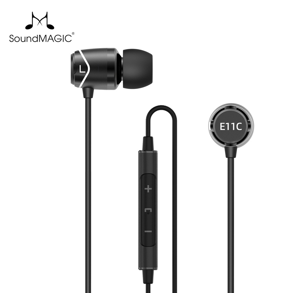 Soundmagic E11 E11C ชุดหูฟังอินเอียร์ แบบมีสาย 3.5 มม. Type c สําหรับโทรศัพท์ PC | Shopee Thailand