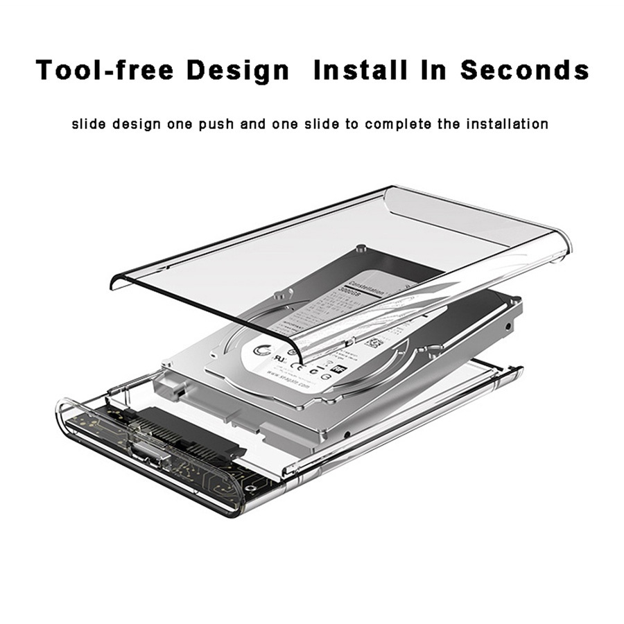 กล่องใส่ HDD USB 3.0 External Box Hard Drive 2.5 กล่องใส่ฮาร์ดดิส ...