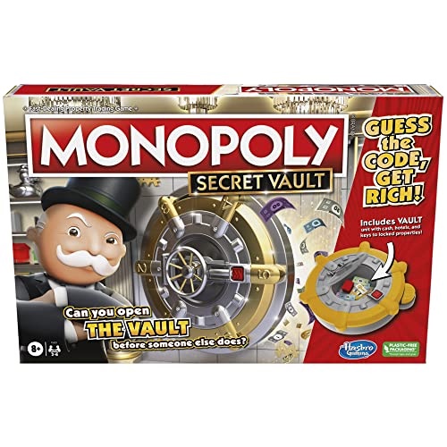 Monopoly Secret Vault Board Game Crack The Code and Get Rich | Shopee ...