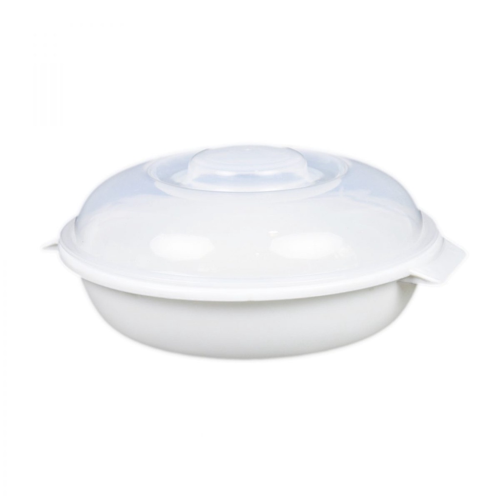 ถ้วยไมโครเวฟ ชามอุ่นอาหารในไมโครเวฟ พร้อมฝาปิด ความจุ 650 ml. microwave ...