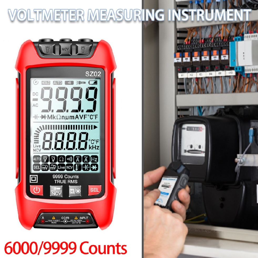 New Digital Multimeter Voltmeter Resistance Capacitance Temp Transistor ...