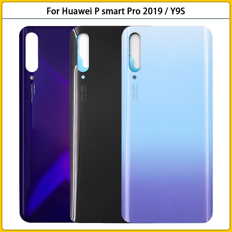 ใหม่ ฝาครอบแบตเตอรี่ 3D แบบเปลี่ยน สําหรับ Huawei Y9S P Smart Pro 2019 ...