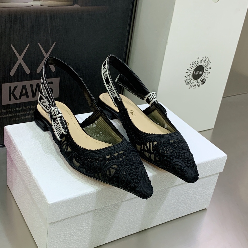 รองเท้าแตะ ส้นเตี้ย ลายแมว Dio jadio | Shopee Thailand