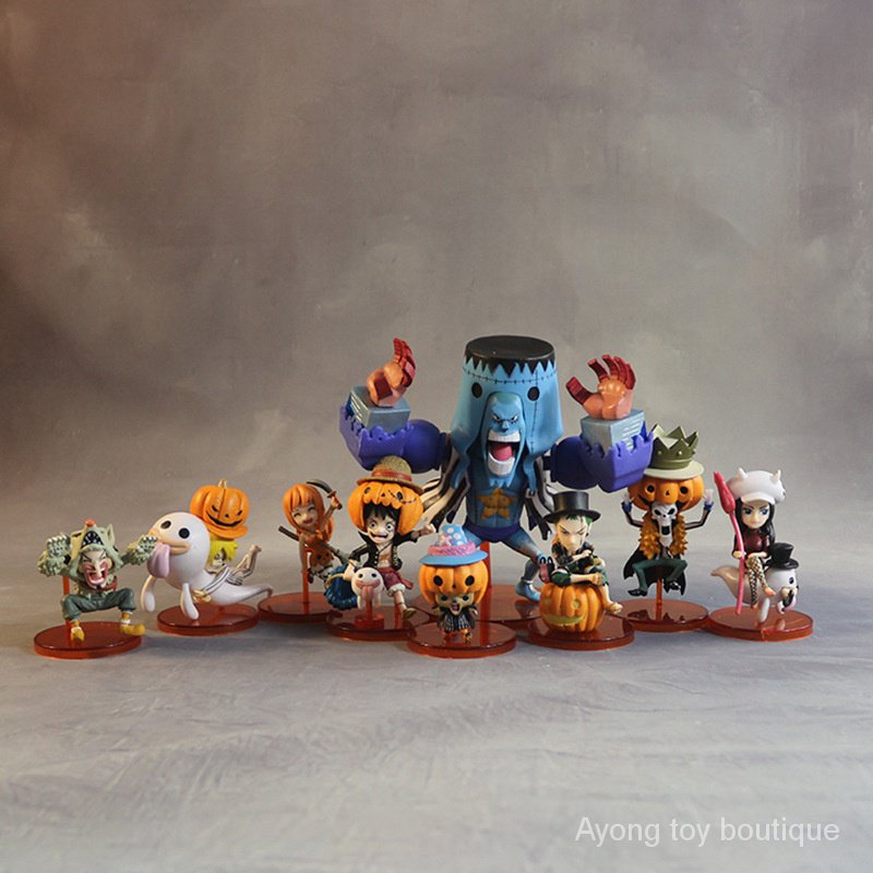 One piece, 11th generation, 11th generation, 9 Halloween pumpkin, Luffy ...