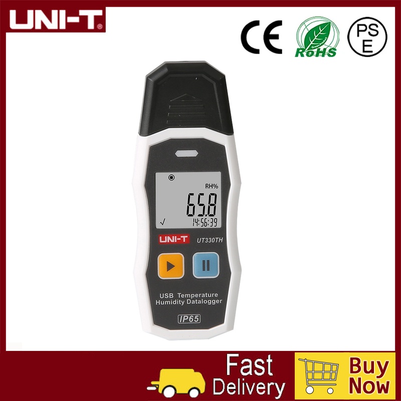 UNI-T UT330T UT330TH Humidity Temperature Data Logger Digital ...