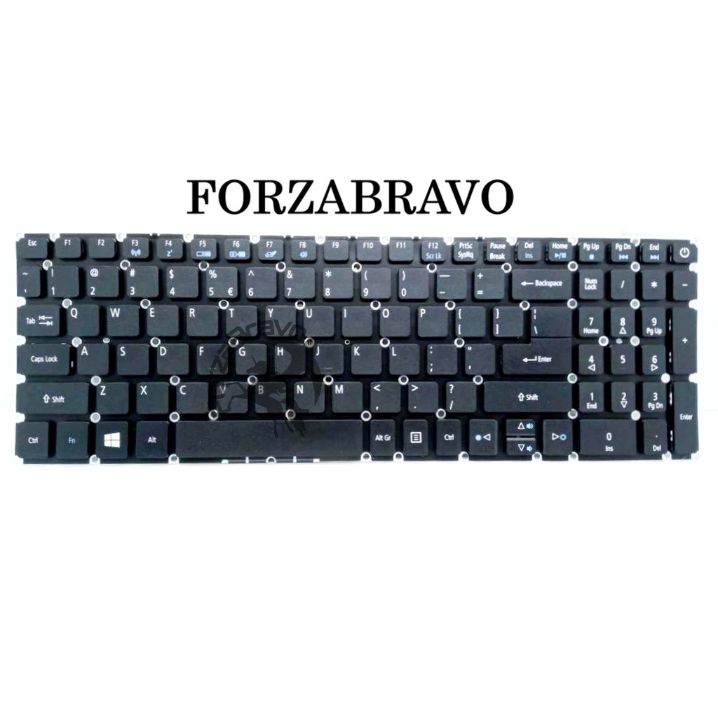 คีย์บอร์ด ACER Aspire 7 A715-71G A717-71G A717-72G.E5-722 E5-57.2 สีดํา ...