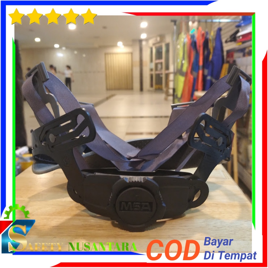 LOKAL Fast Track หมวกกันน็อค MSA ดั้งเดิม - หมวกกันน็อค Iner Fastrack Swivel MSA ท้องถิ่น SNI ...