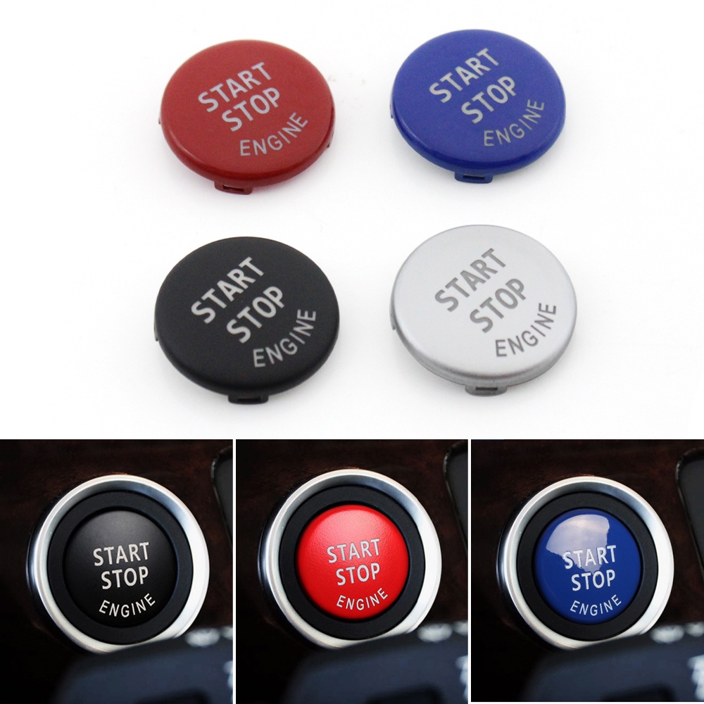 ฝาครอบปุ่มสวิตช์สตาร์ทเครื่องยนต์ สําหรับ BMW 1 3 5 Series E87 E90 E91 E92 E93 E60 X5 X6 Z4 E84 ...