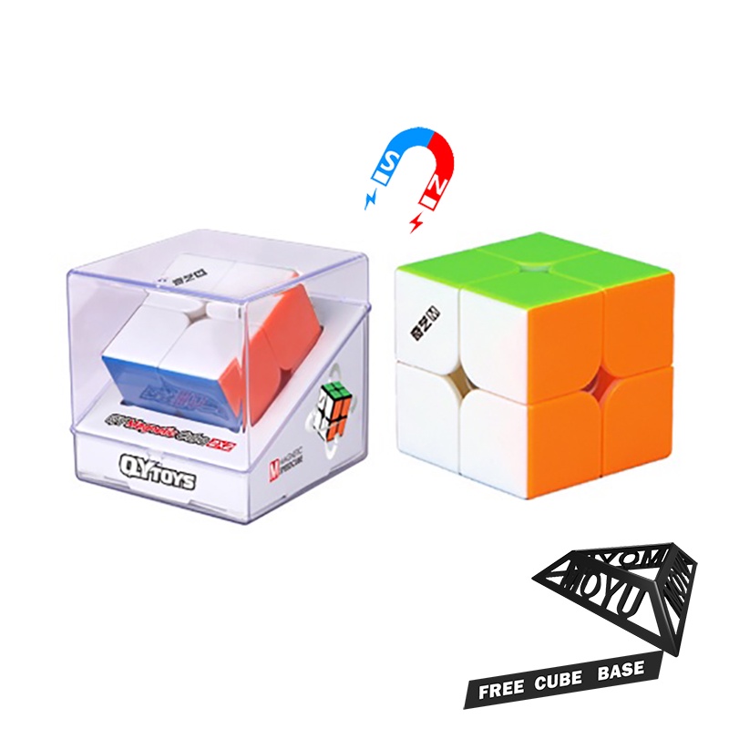 Qiyi 2x2 Magnetic Speed Cube Super Smooth 2x2x2 Magic Cube พร ้ อมกล ่ ...
