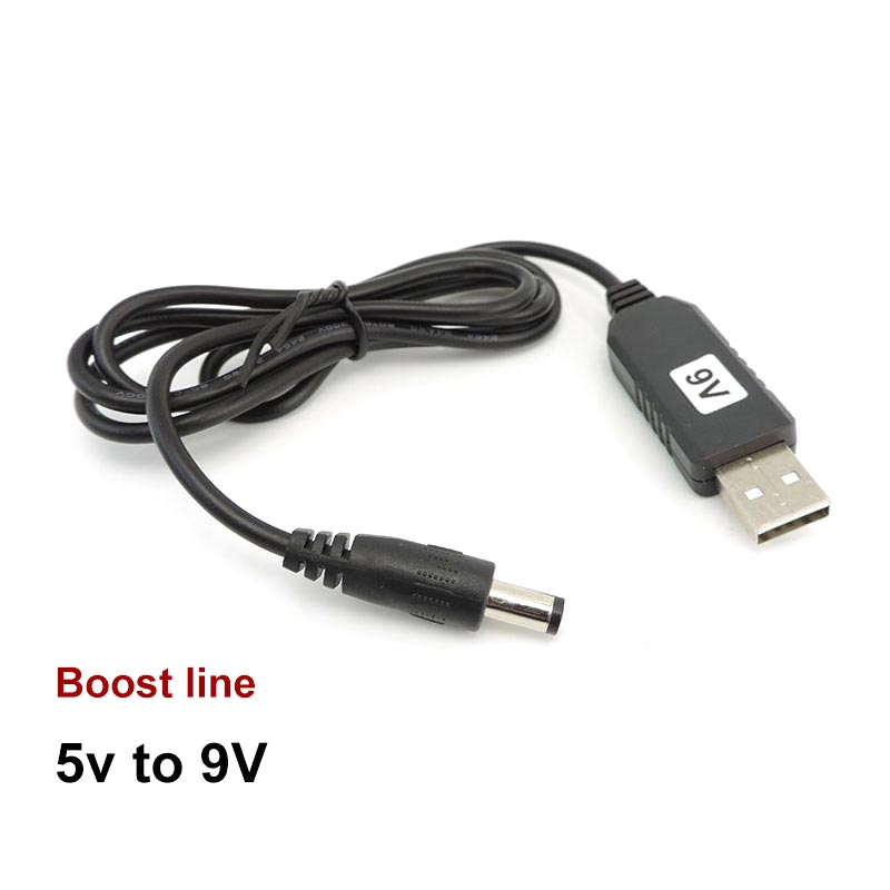 อะแดปเตอร์แปลงพาวเวอร์ USB DC 5V เป็น 9V 8.6V 12V 12.6V 5.5x2.1 มม. ...