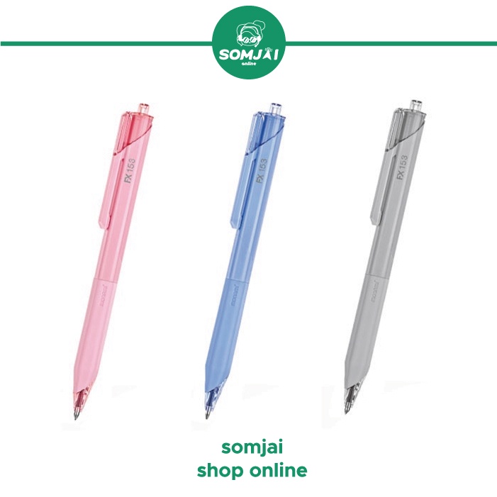 Monami (โมนามิ) ปากกาลูกลื่น FX 153 ขนาด 0.5mm. | Shopee Thailand