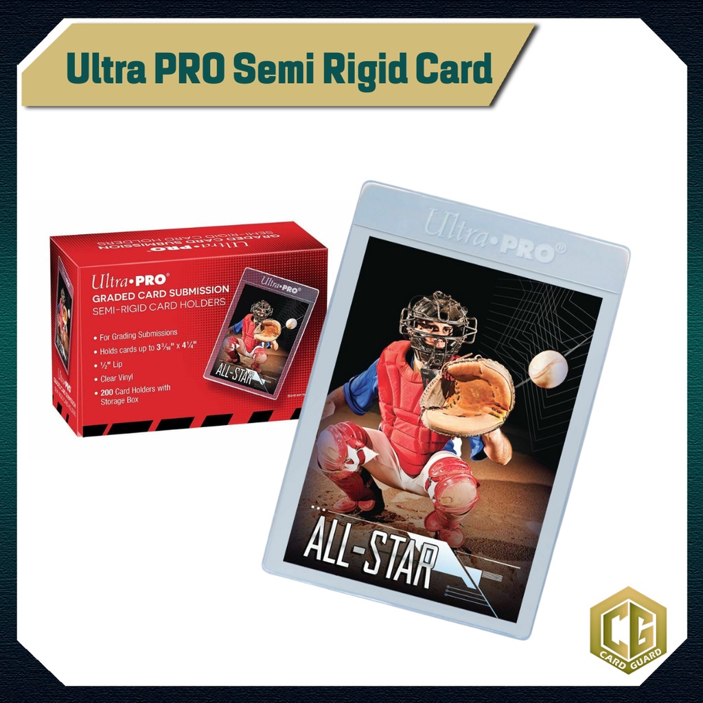 [Card Guard] Ultra Pro Card Saver (Semi Rigid) ซองการ์ดเตรียมส่งเกรด ...