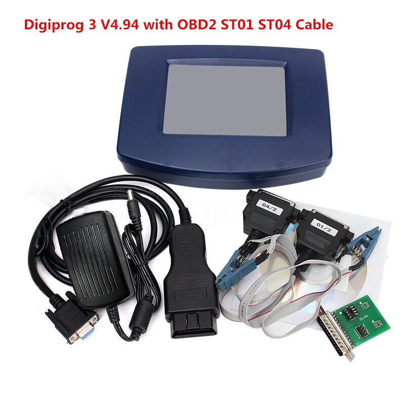 Digiprog Digiprog 3 OBD Version V4.94 ชิป FTDI (USB) เครื่องวัดระยะทาง การแก้ไข สายเคเบิล ...