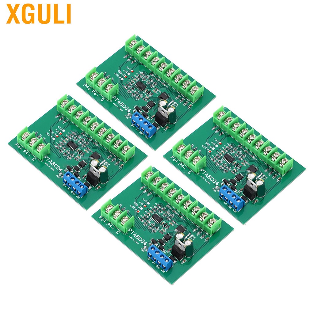 Xguli 4 ช่อง PT100 RTD RS485 อุณหภูมิ Sensor Board Temp Acquisition โมดูลความต้านทาน Collector ...