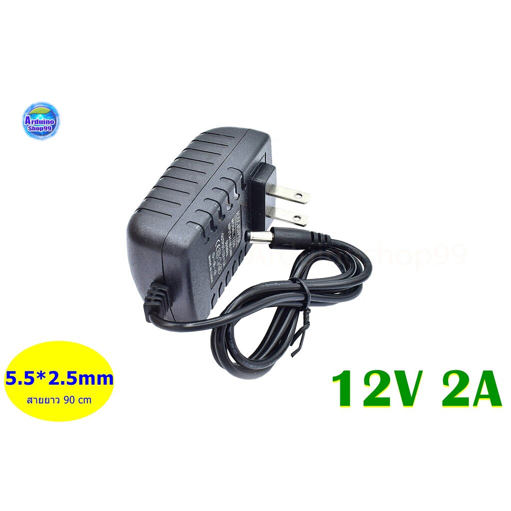 DC 12V/2A Power Adapter AC100-240V Output DC 12V2A US Plug | Shopee Thailand
