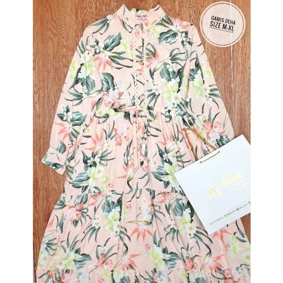 ชุดเอี๊ยมยีนส์ Deha HNM GAMIS corniche (CODE X5046) | Shopee Thailand