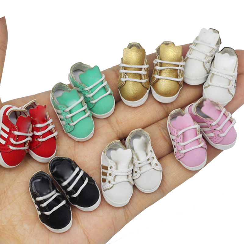 Ob11 ของเล่นรองเท้าเด็ก 1/12bjd Jasmine Mini Star รองเท้าหนังรองเท้า ...