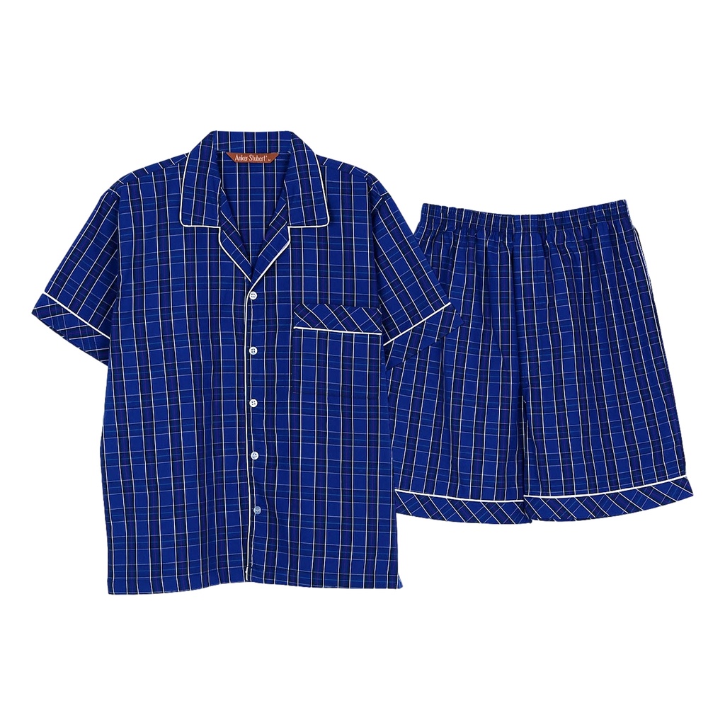 Josilins ชุดนอน ชุดอยู่บ้าน เสื้อแขนสั้น กางเกงขาสั้น ป้าย Anker ...