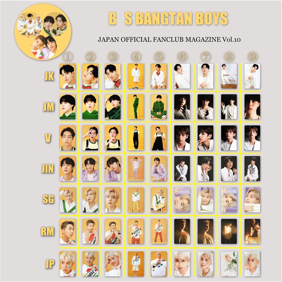 การ์ดพิเศษ BTS BT JAPAN Vol.10 Day | Shopee Thailand