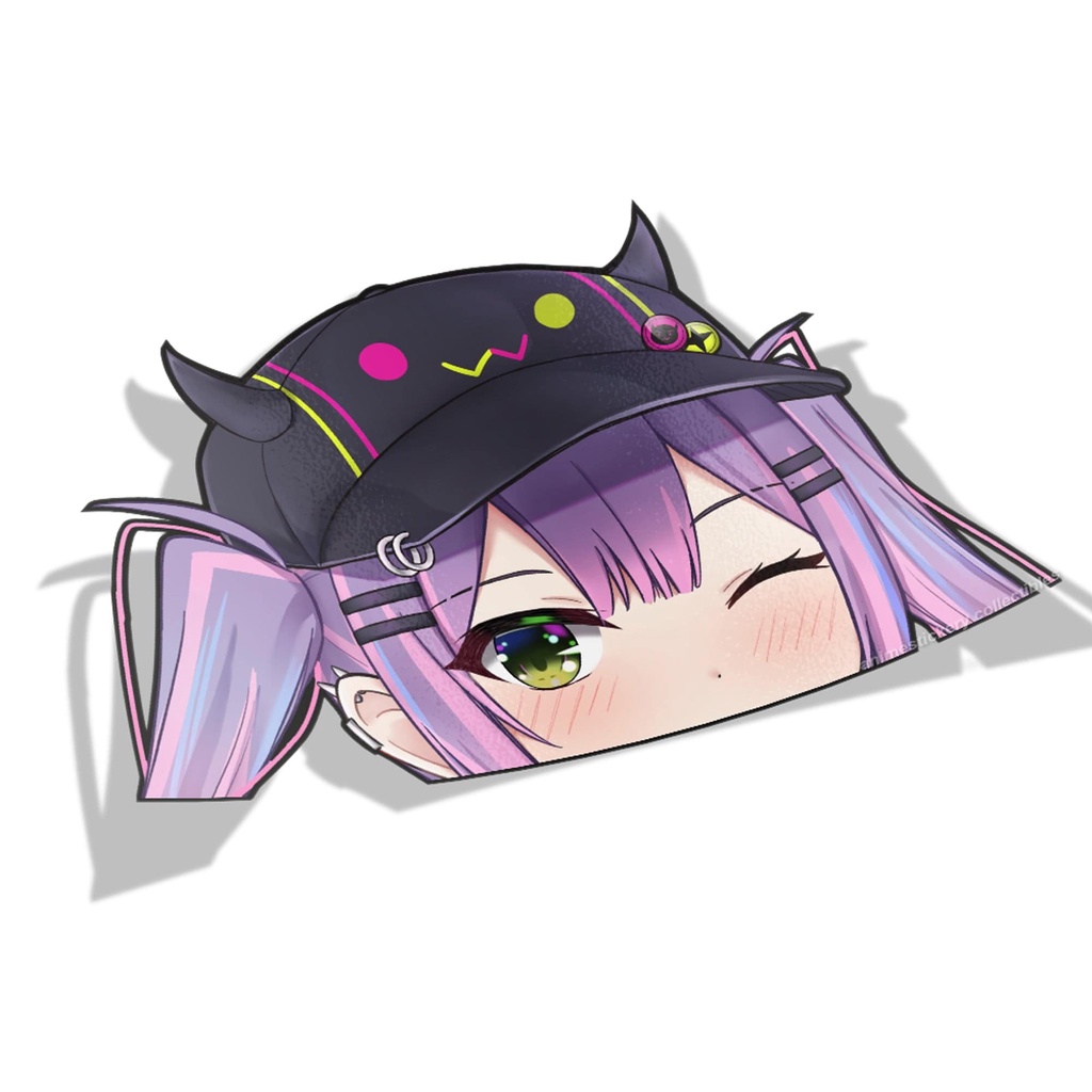 Tokoyami Towa Hololive Peeker - Peek - Anime Vinyl Sticker NEW | Shopee ...