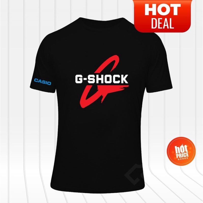 New Casio G-Shock Watch T Shirt Cotton Short Sleeve_08 | Shopee Thailand