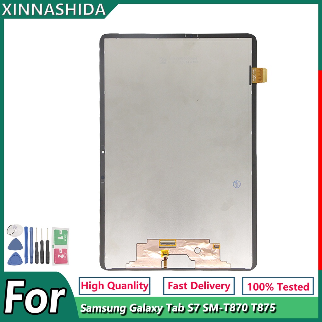 【พร้อมส่ง】แผงหน้าจอสัมผัสดิจิทัล Lcd สําหรับ Samsung Galaxy Tab S7 S7 ...