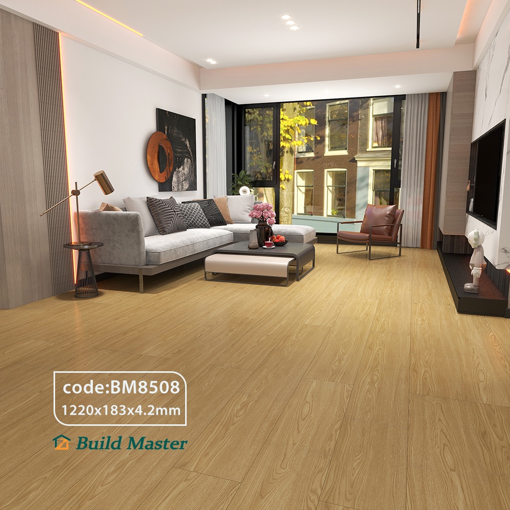 Buildmaster_【ส่งฟรี】กระเบื้องยางคลิ๊กล๊อค4.2mm กระเบื้องยางลายไม้ สไตล์minimal กระเบื้องยางปู ...