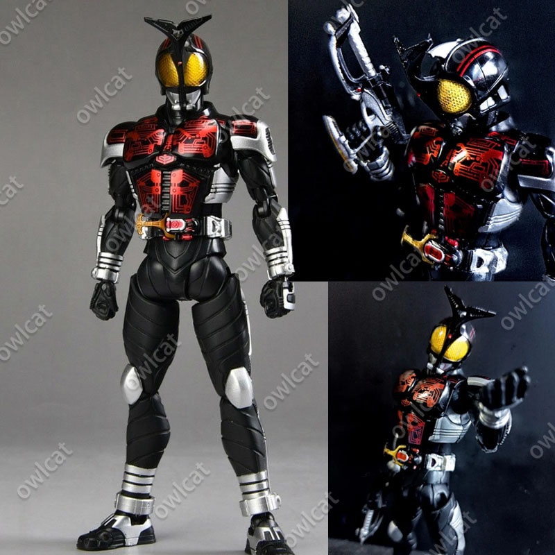 โมเดล Kamen Rider Dark Kabuto Rider Form SHF SHINKOCCHOU SEIHOU 15cm Masked Rider Action Figure ...