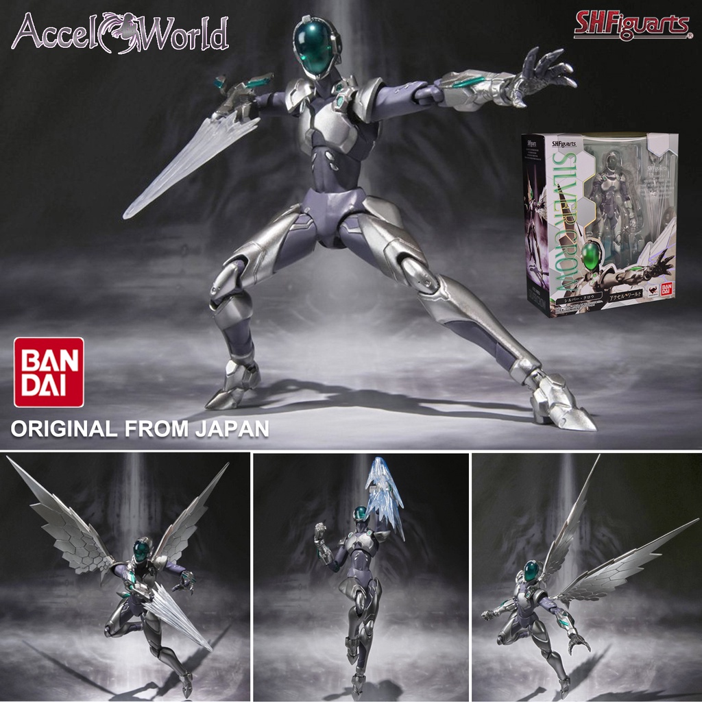 งานแท้ Bandai บันได S.H.Figuarts Accel World แอคเซล เวิลด์ Silver Crow ...