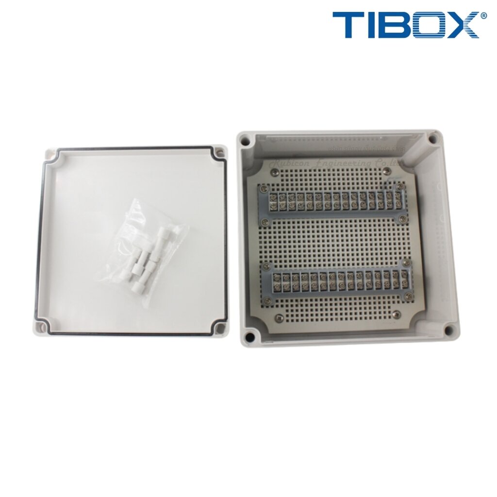 TIBOX TJ-30P-M กล่องพลาสติก พร้อมเทอร์มินอลบล็อก(Plastic Terminal Block ...