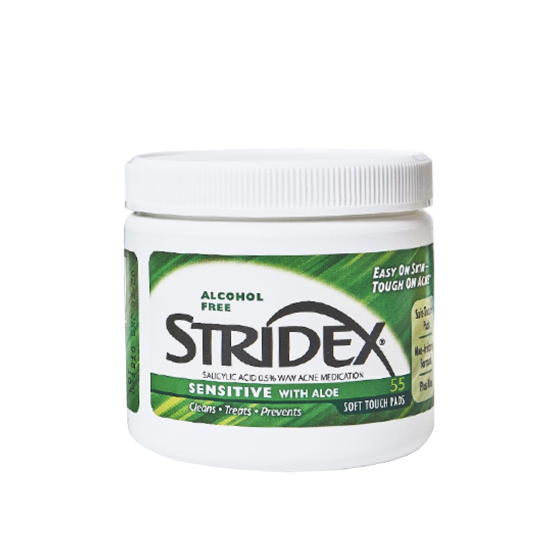 Stridex Salicylic Acid ผ้าขนหนูทําความสะอาด 55 แผ่น | Shopee Thailand