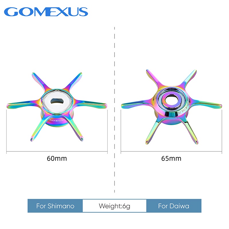 GOMEXUS รอกตกปลา Star Drag 65 มม. อุปกรณ์เสริม สําหรับ แขน แต่ง daiwa ...