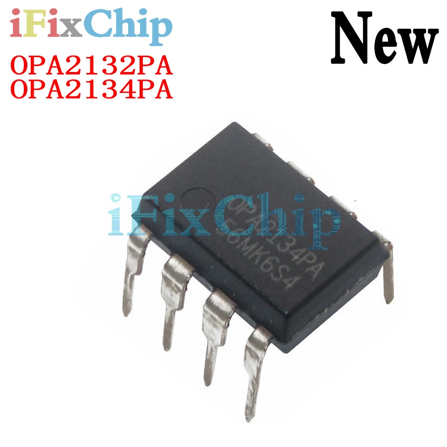 5pcs ยี่ห้อใหม่ OPA2132PA OPA2134PA OPA2132 OPA2134 DIP-8 | Shopee Thailand