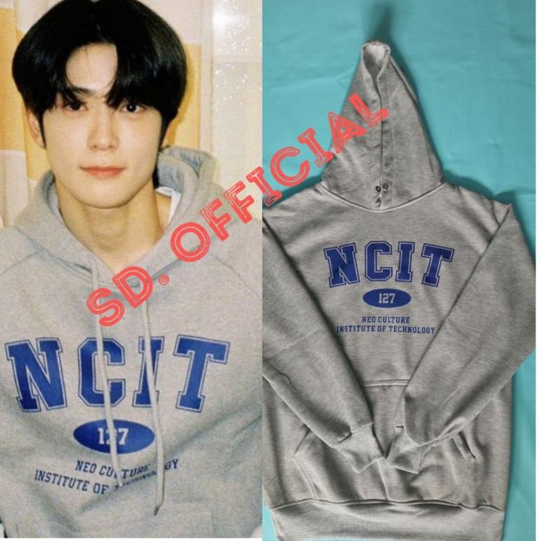 เทรนด์ล่าสุดแจ็คเก็ตเสื้อกันหนาวหมวก NCT 127 NCIT เทคโนโลยีวัฒนธรรม Neo DTF การพิมพ์หน้าจอ Bonus ...