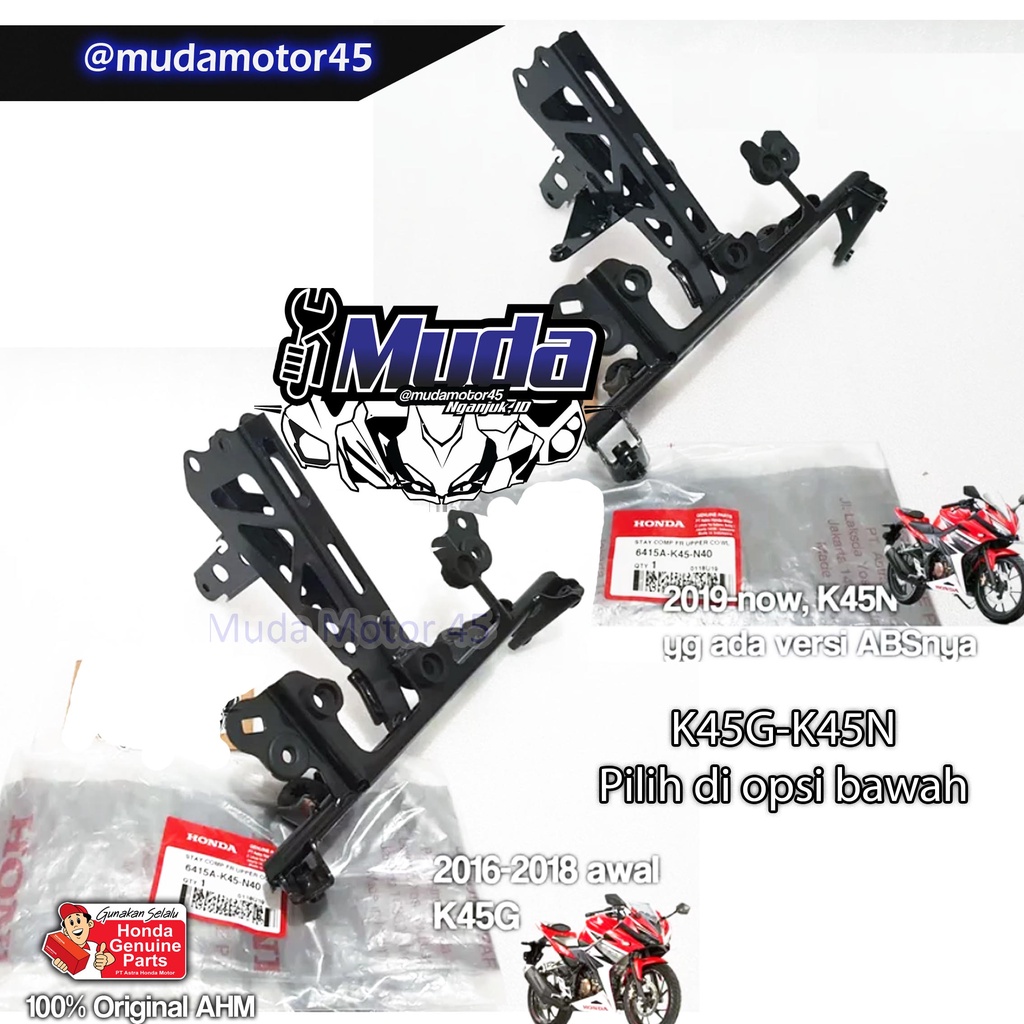 แตรกวาง CBR150R K45G หรือ K45N ที่จับไฟหน้า 6415A 64150-K45-N40 กรอบ ...