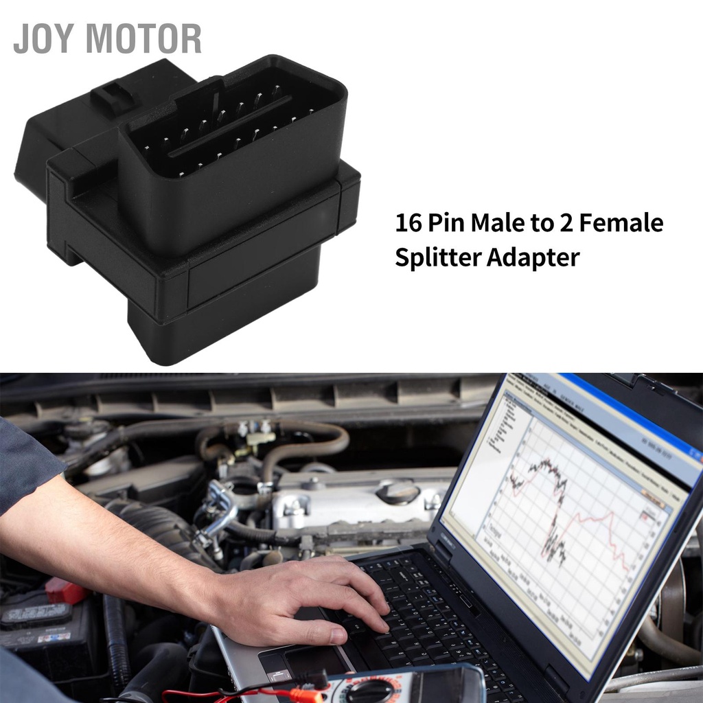 JOY Motor อะแดปเตอร์ OBD2 16 พินชายถึง 2 หญิง Plug and Play Splitter ...