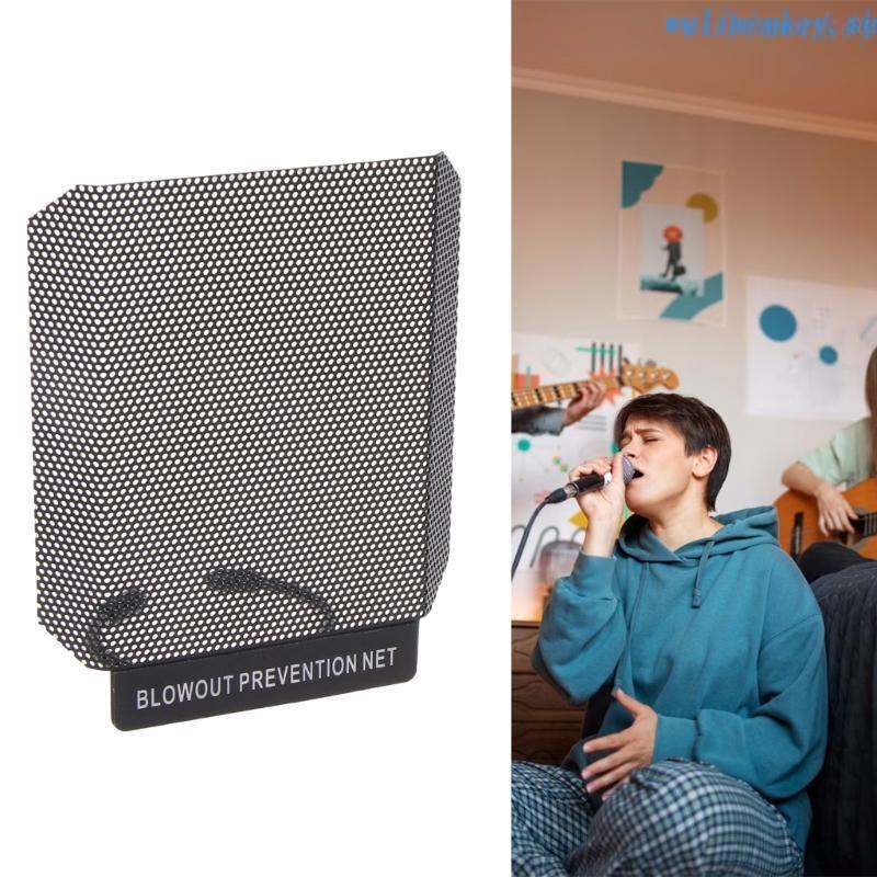 WU Pop Filter Professional Metal Microphone Pop Filter Shield Blowout ...