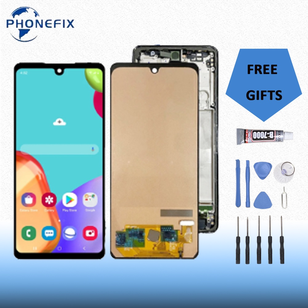 สําหรับ Samsung Galaxy A52 4G LCD A525 SM-A525B SM-A525F A52 5G A5260 ...
