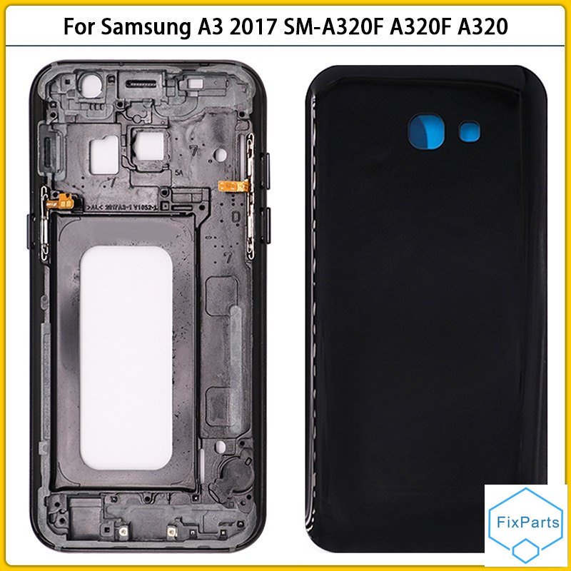 ใหม่ เคสหน้าจอ LCD A320 พร้อมปุ่มพาวเวอร์ด้านข้าง สําหรับ Samsung A3 ...