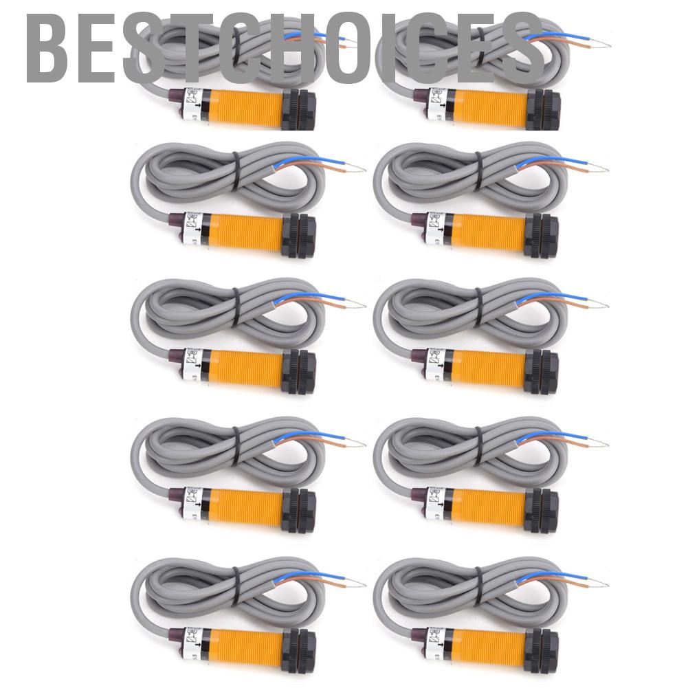 Bestchoices 5 Pairs JYIO Through Beam Photoelectric Switch Sensor NPN ...