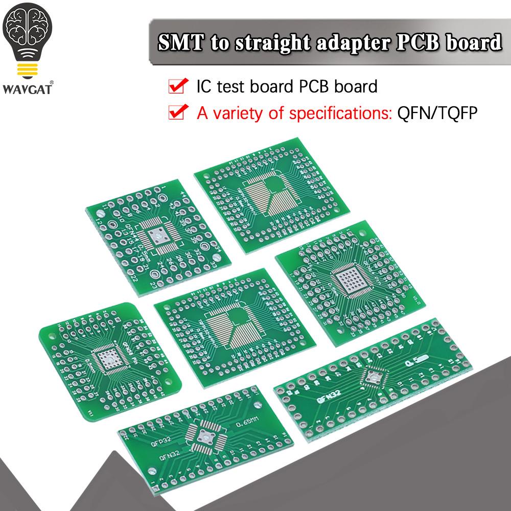 Qfn TQFP LQFP FQFP 32 44 48 56 64 80 100 เปิด DIP/SMD ถึง DIP IC อะแดปเตอร์ซ็อกเก็ต TSSOP SOIC ...