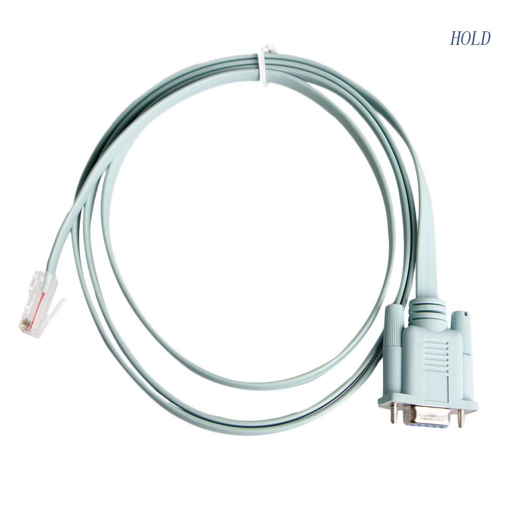 ACE Console Cable RJ45 Cat5 Ethernet to Rs232 DB9 COM Port Serial ...