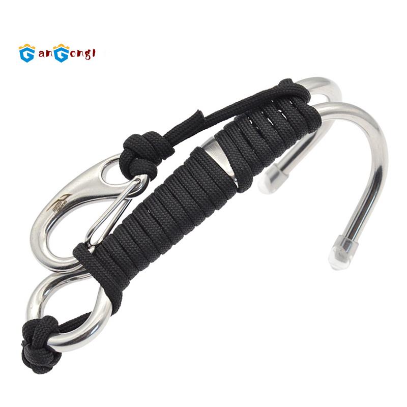 KEEP DIVING Scuba Diving Double Dual Stainless Steel Reef Drift Hook ...